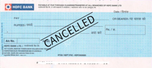 Everything You Need to Know About a Cancelled Cheque Leaf - Rtizy